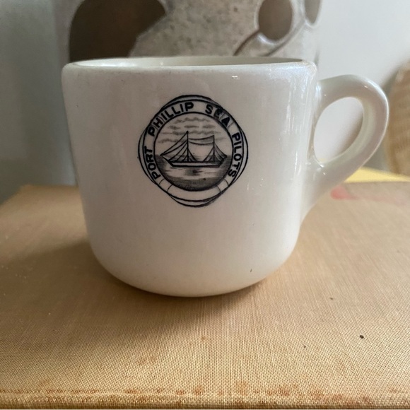 Globe Pottery | Dining | Vintage Port Phillip Sea Captains Cup Mug ...